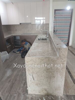 Đá Ốp Bếp Bao Tiền 1m? Xem Báo Giá và 50 Mẫu Đá Ốp Mặt Bàn Bếp Đẹp Nhất