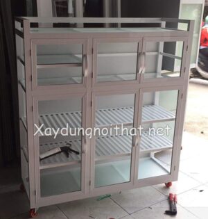 Tủ Chạn Bát Nhôm Kính Đẹp, Gọn, Tiện – Xem Báo Giá & Mẫu Mới Nhất